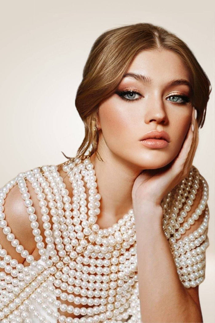 Pearl Round Layered Long Necklaces - TGC Boutique