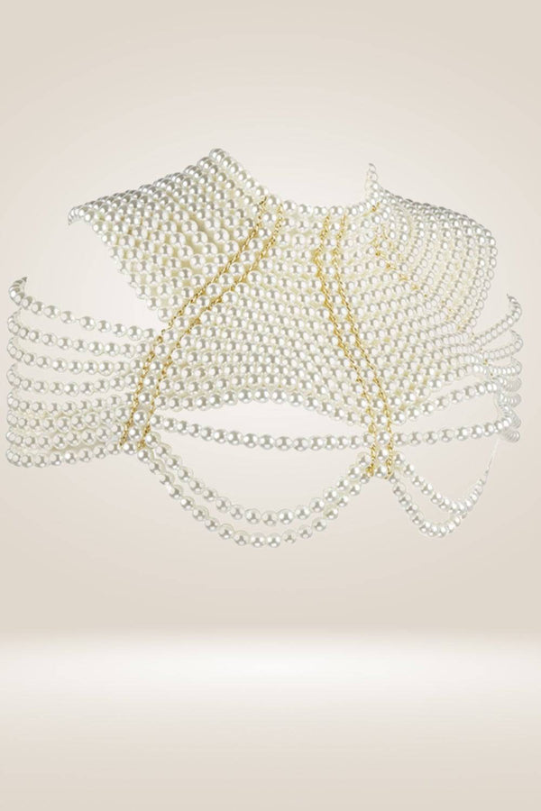 Pearl Round Layered Long Necklaces - TGC Boutique